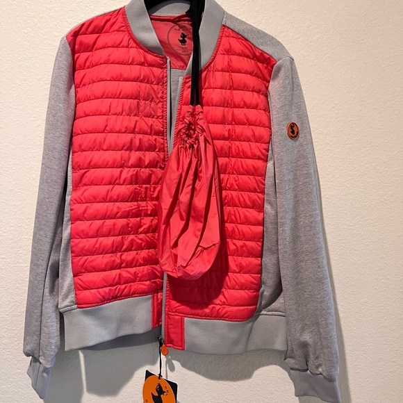 SAVE THE DUCK | Jackets & Coats | New Save The Duck Mixed Media Jacket | Poshmark